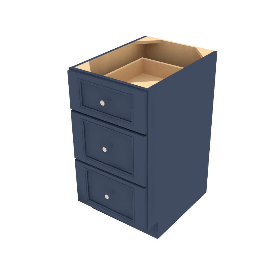 Brooklyn Midnight Drawer Base Cabinet - 18" W – CabinetHub