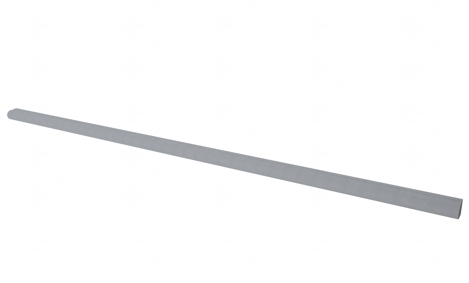 Essential Gray Traditional Light Rail – CabinetHub