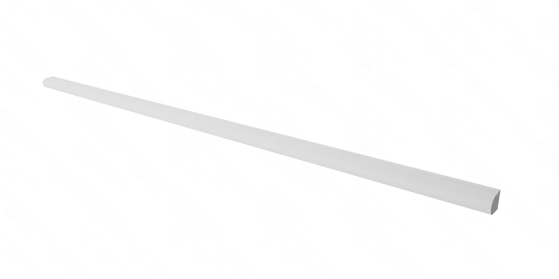 Essential White Traditional Light Rail – CabinetHub